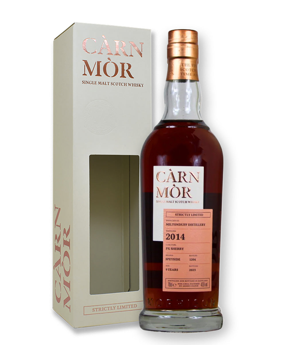 Miltonduff 9 Year Old 2014 (PX Sherry Butt) Carn Mor Scotch Whisky – Select Scotch Whisky