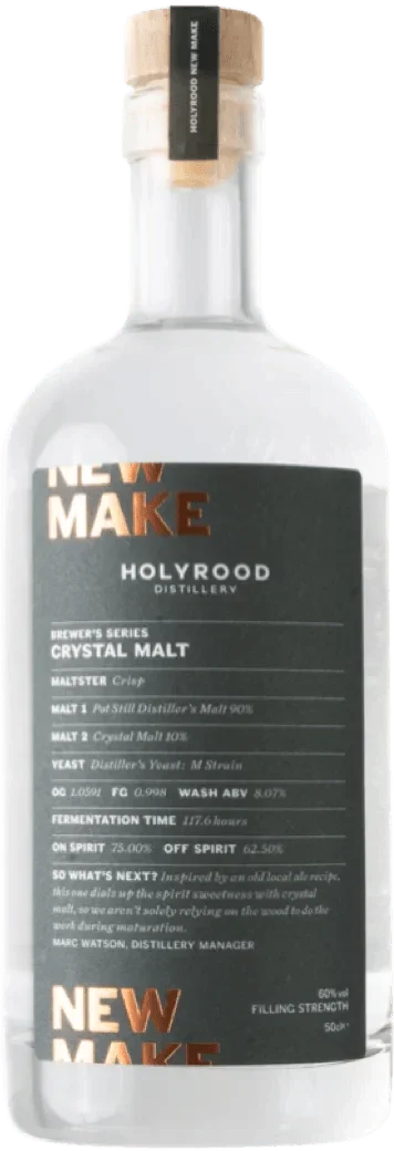 Holyrood Distillery - Brewers Series No.2 - Crystal Malt New Make Spir ...
