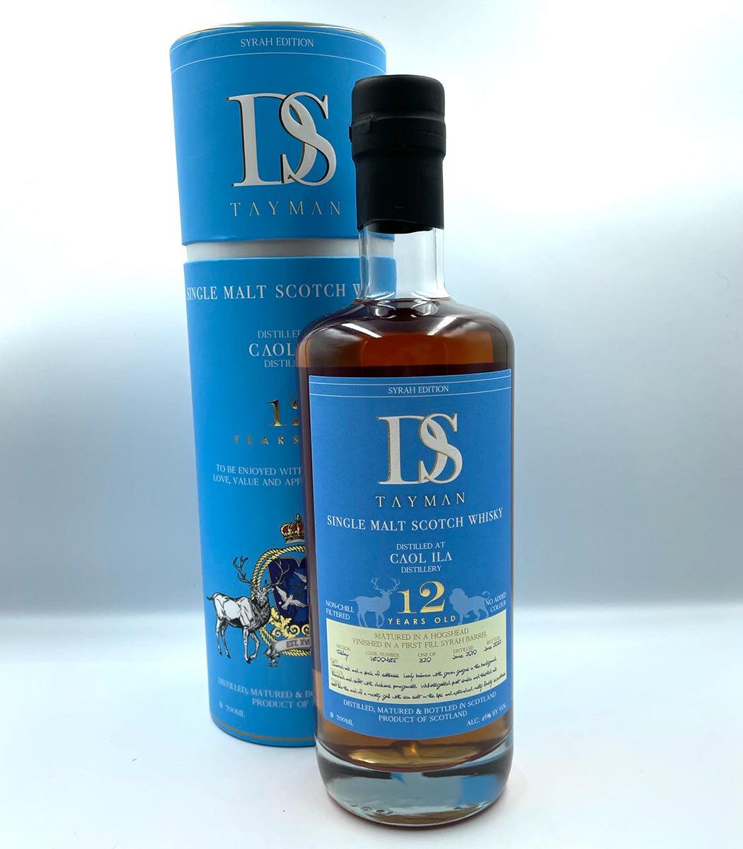 DS Tayman Caol Ila 12 Year Old Single Malt Scotch Whisky 700mL – Select ...