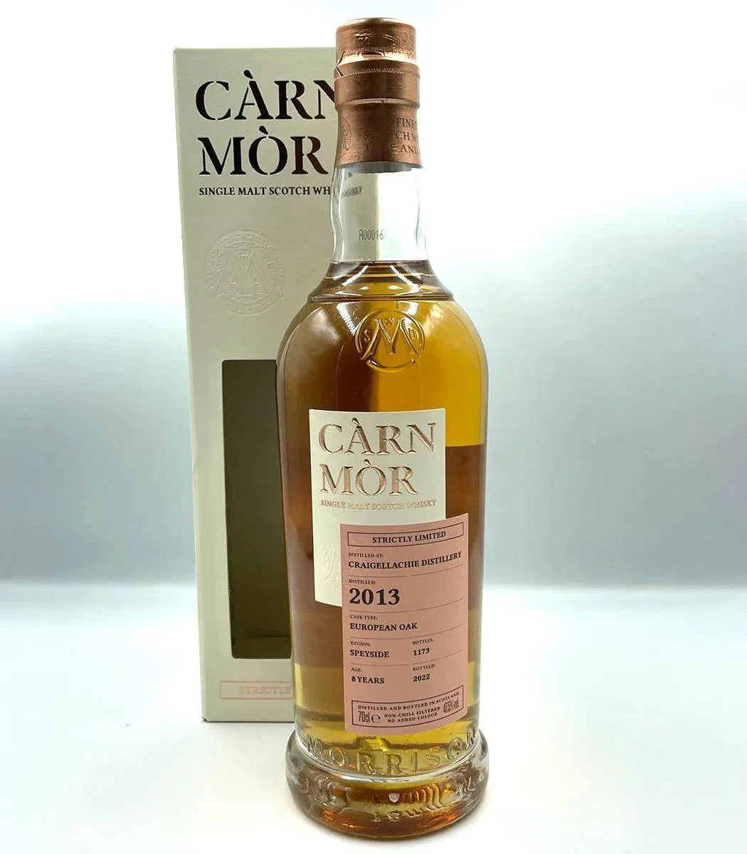 Craigellachie 8 Year Old 2013 Morrison Carn Mor Strictly Limited Scotc ...