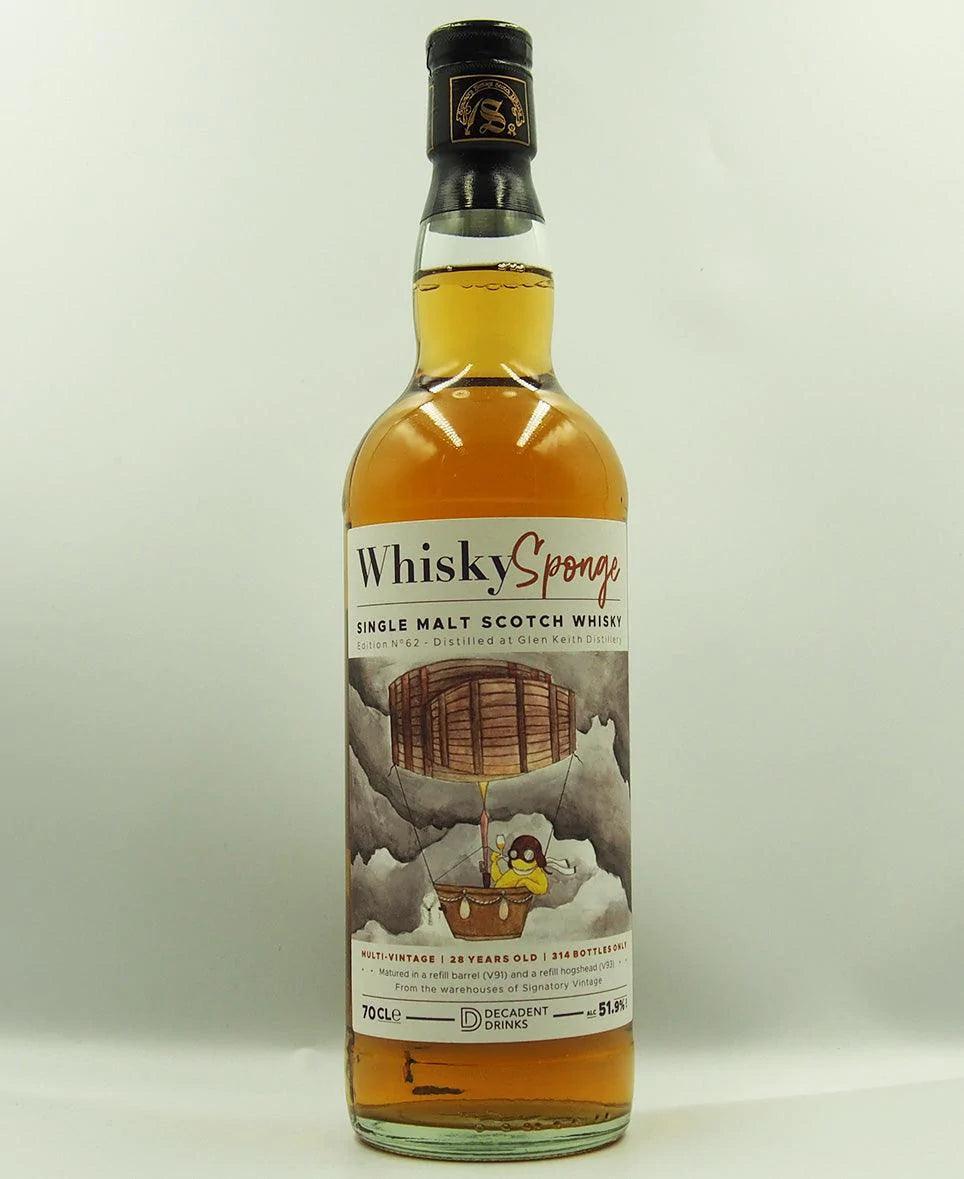 Glen Keith 28 Year Old Ed. 62 Single Malt - Whisky Sponge 700mL ...